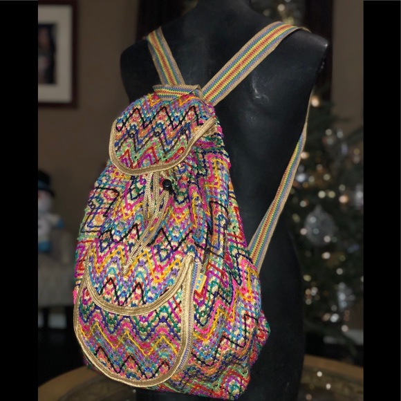 Bags | New Large Mexican Bohemian Backpack | Poshmark